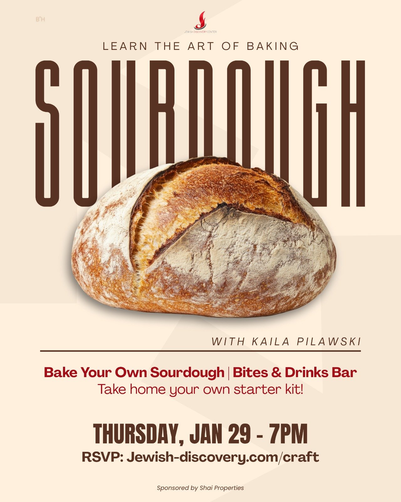 Craft and Conversation: Learn the Art of Baking Sourdough | Event ...